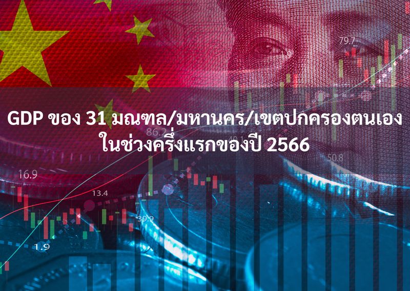 [ศูนย์ข้อมูลเพื่อธุรกิจไทยในจีน - Thaibizchina.com] GDP ของ 31 มณฑล/มหานคร/เขตปกครองตนเอง ในช่วง ...