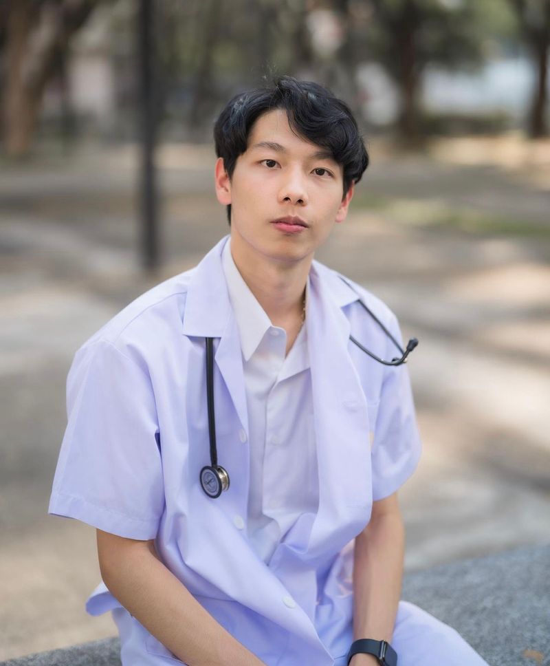 [Doctor_cuteboyth] - น้องหมอโอ 🏥 #หมอหล่อบอกต่อด้วย 👨🏻‍⚕️ #doctorcuteboy 💉💊 #ใครอยากป่วยยกมือ ...