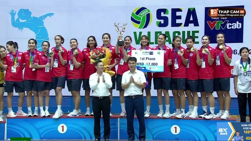 [Himsanam : ฮิมสนาม] บทสรุป ซี วี.ลีก week 1 🏆🇹🇭🏐 สาวไทย คว้าชัยชนะ 3 เกมรวด คว้าแชมป์สนามแรกไป ...