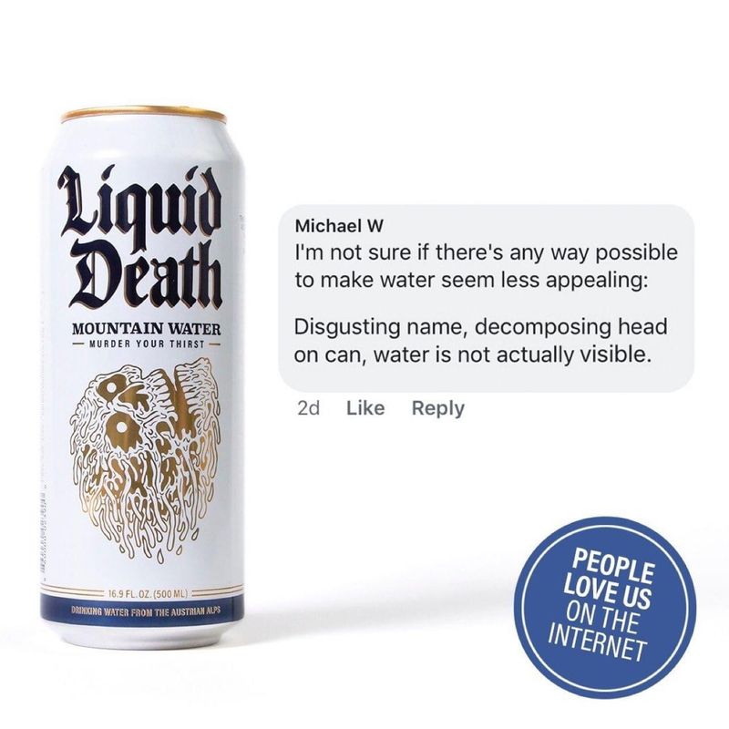 [Nok Creative Branding] Liquid Death: เปลี่ยนความคิดเห็นเชิงลบให้เป็น ...