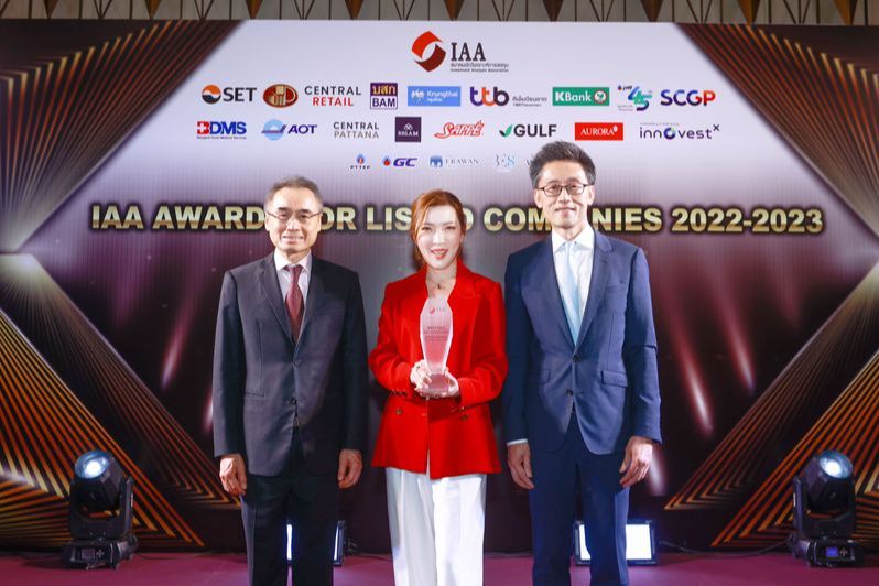 [SAPPE ] CEO SAPPE คว้ารางวัล BEST CEO จากเวที IAA Awards for Listed ...