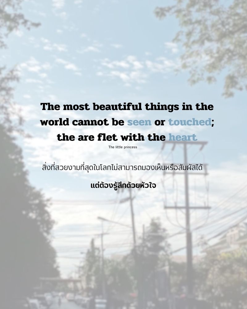 [Bubbleblissy] The most beautiful things in the world This quote ...