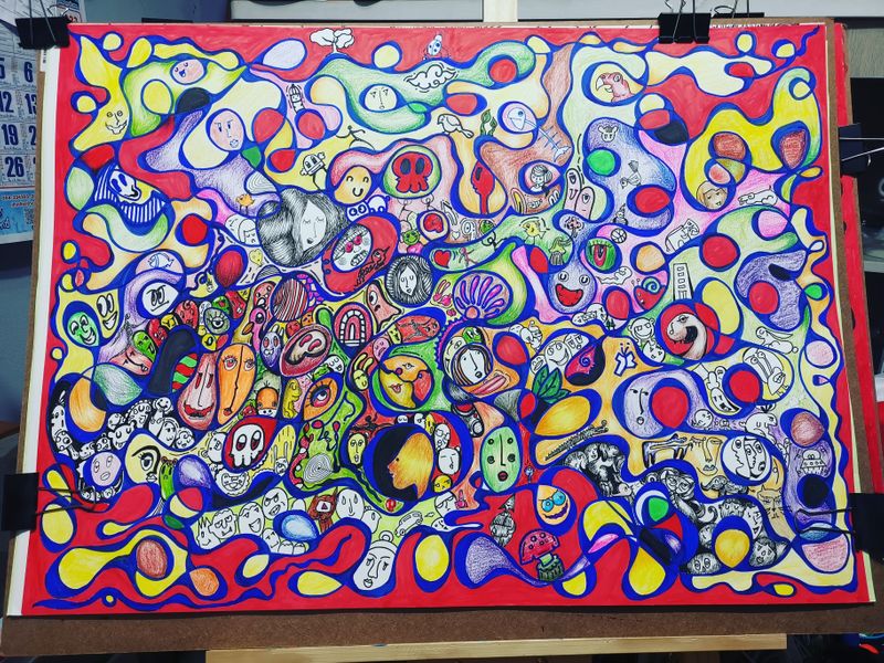 [10 กันยา พาเที่ยว] Doodle Art ดูเดิ้ลอาร์ท (Doodle Art) หรือการวาดดูเด ...