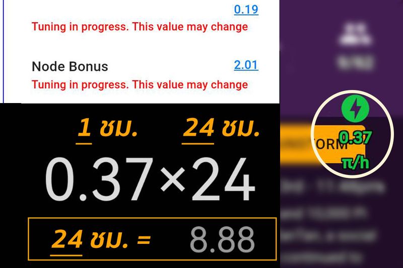[อู๊ดคับ - OudKub] Pi Node + Mining App วันละ 7-11Pi 👇 ขุดได้กี่ Pi ต่อวัน ? Pi Node Pi Network ...
