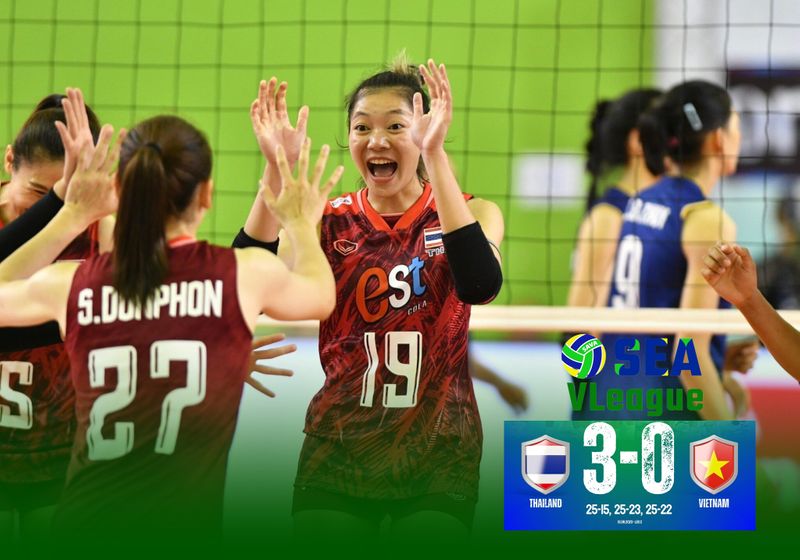 [Himsanam : ฮิมสนาม] ไม่มีพลิก! 🏐🇹🇭🏆 🏐🇹🇭🏆 วอลเลย์บอลสาวไทยอัดเวียดนาม 3-0 คว้าแชมป์ซีวีลีก ตาม ...