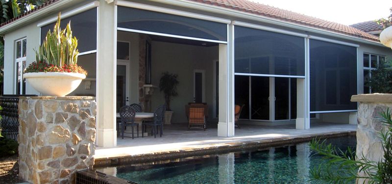 [Sale-Jean Windecor (มุ้งพับจีบญี่ปุ่น-ม่าน-กันสาด)] ม่านมีรางข้าง(WINZIP) ติดเพื่อกันแดด ฝน ...