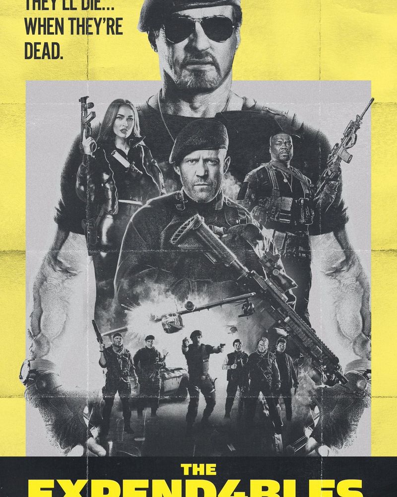 [หนัง Man & หนังหุ้มปลาย] ใบปิดใหม่จาก.... "Expend4bles"(The Expendables 4)