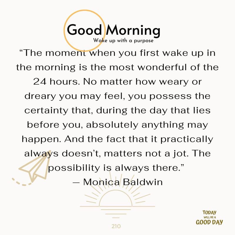 [Good Morning Quotes] ☀️ The selected quote for this morning is.... 📰📖 ...