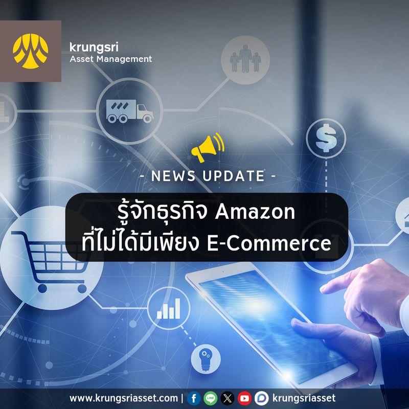 [Krungsri Asset Management] รู้จักธุรกิจ Amazon ที่ไม่ได้มีเพียง E-Commerce Amazon บริษัท ...