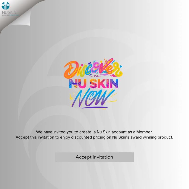 [NU SKIN Thailand] Nu Skin account as a Member 🌐 https://nskn.co/aNt8EZ