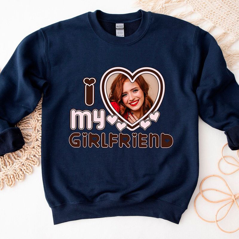 [I Love My Girlfriend Shirt] Couples Custom I Love My Girlfriend ...