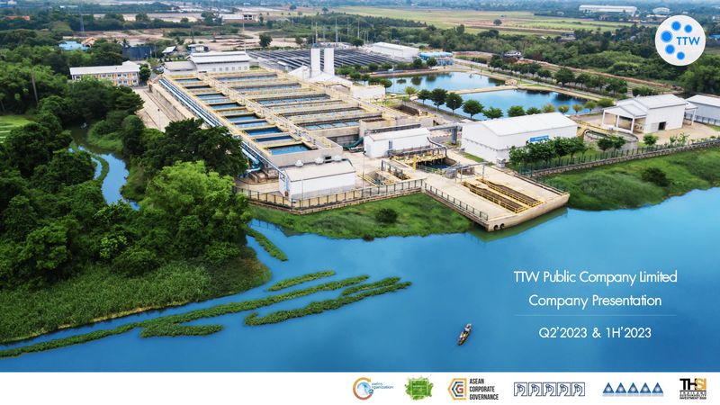 [TTW Public Company Limited ] TTW: เอกสารนำเสนอ Q2'2023 # ดาวน์โหลดเอกสาร (.pdf) --> https://ttw ...