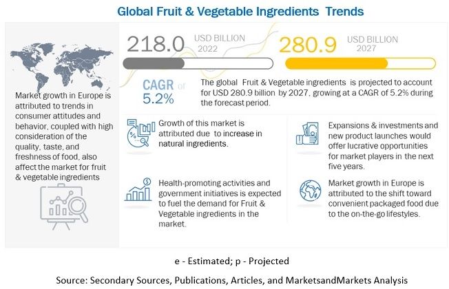 [Food and Beverages] Fruit & Vegetable Ingredients Market Industry ...