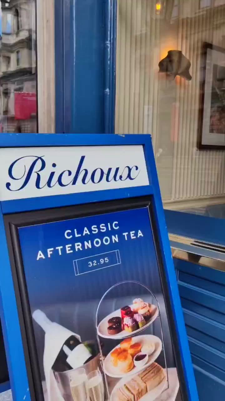 [เที่ยวอังกฤษไปตามอารมณ์] 🧁Richoux Restaurant & Coffee House ร้านอร่อย ...