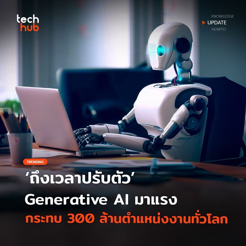 [Techhub] คนที่มีสกิล จะอยู่รอดมากกว่า... ข้อมูลจาก IBM เผยว่า 40% ของพนักงานทั่วโลกจะต้องเรียน ...
