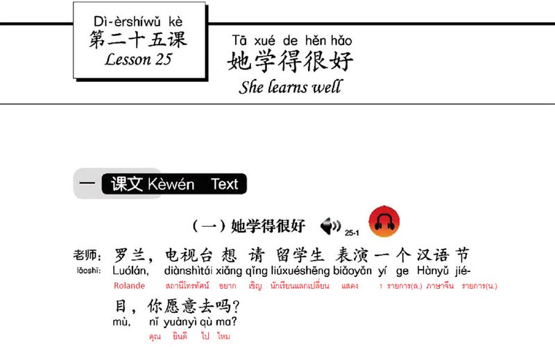 [ฤดูภาษาจีน 中文季节] Hanyu Jiaocheng เล่ม2 บทที่25 แปลไทยทุกคำ 【汉语教程 第一册下】 คลิ๊กที่ลิงค์ด้านล่างได้ ...