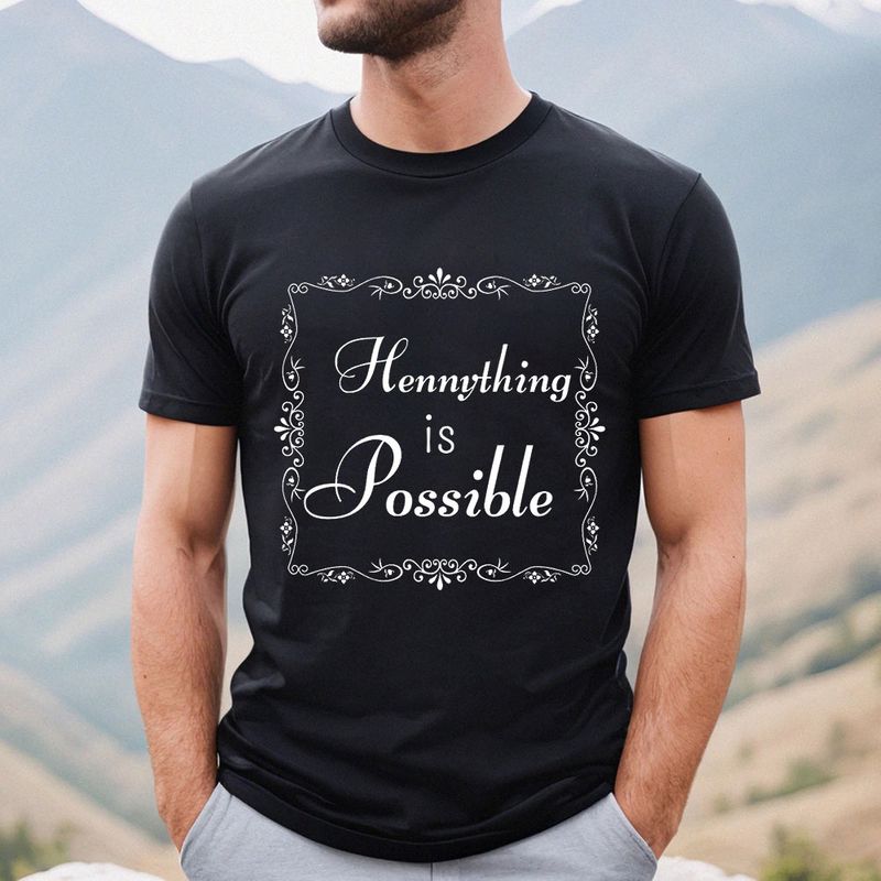 [Hennythings Possible Shirt] Men, Women Clothing Hennything Is Possible ...