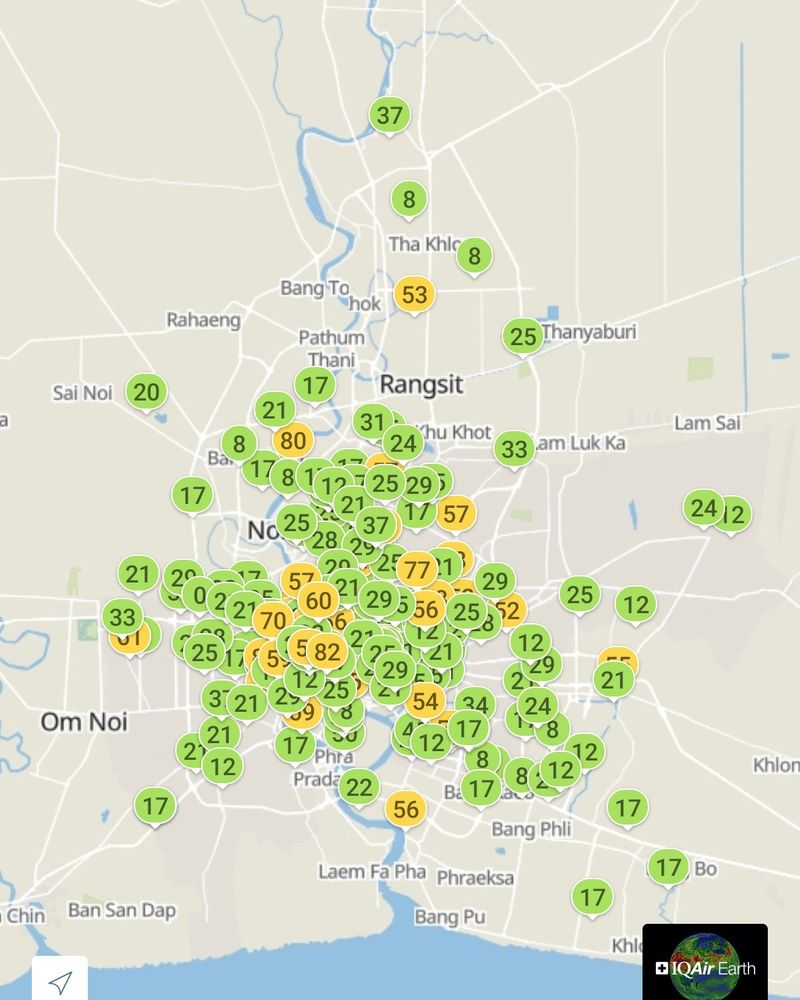 [คน 80 90] รายงานคุณภาพอากาศ ค่า AQI ประจำวันที่ 4 กันยายน 2566 เวลา 14:54 น. เกณฑ์ที่มีผลกระทบ ...