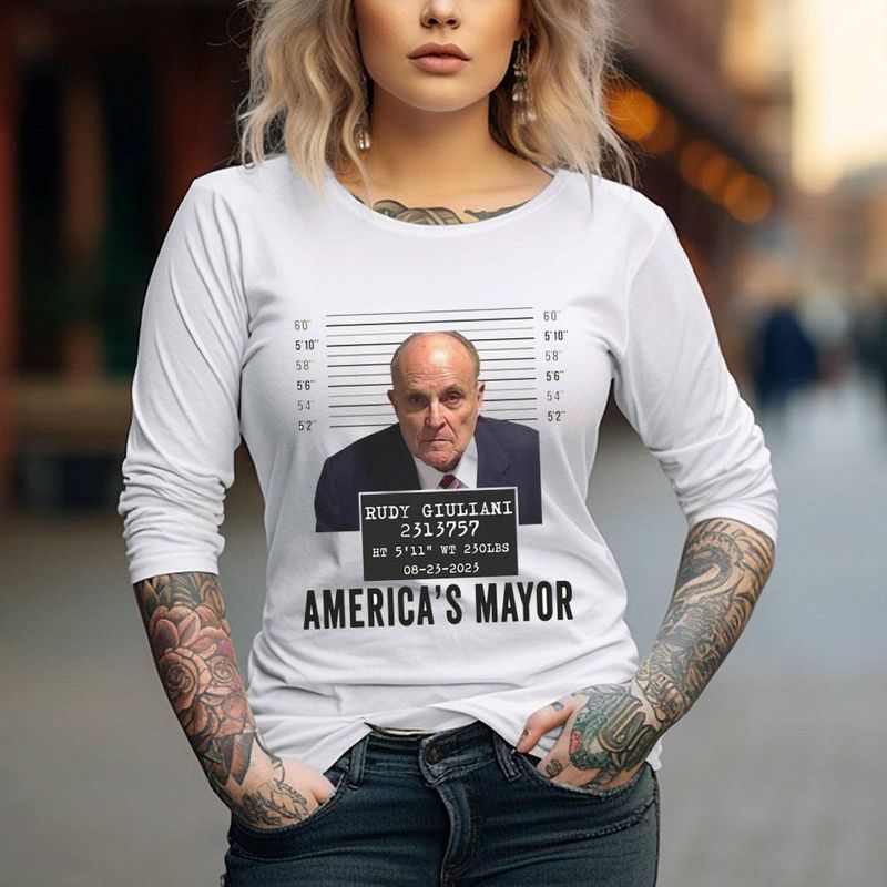 [Gunno Ikela] Rudy Giuliani Mugshot Shirt For Giuliani Clown Car ...