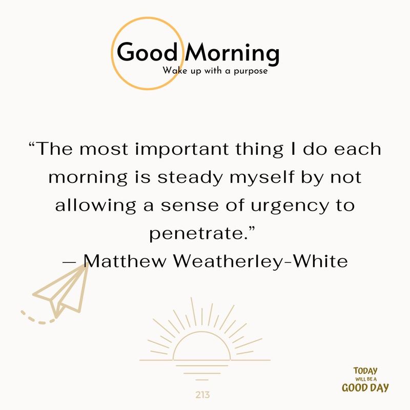 [Good Morning Quotes] ☀️ The selected quote for this morning is.... 📰📖 ...