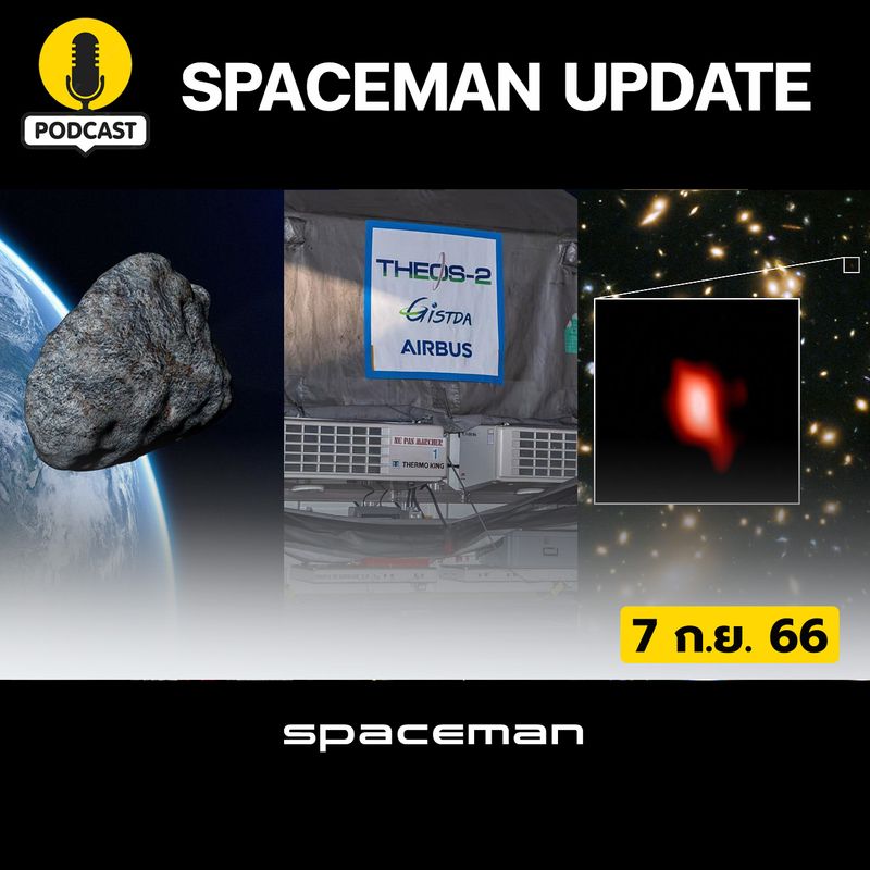 [มนุษย์อวกาศ] SPACEMAN Update Podcast (7 กันยายน 2566) ขอต้อนรับสู่ ...