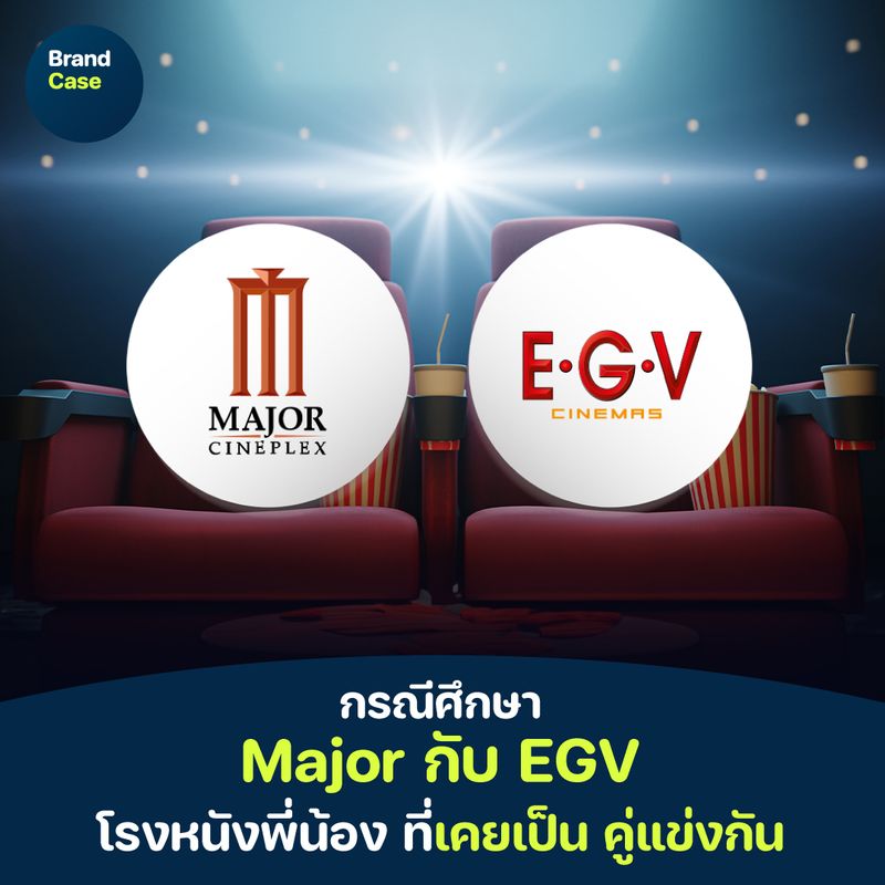 [BrandCase] กรณีศึกษา Major กับ EGV โรงหนังพี่น้อง ที่เคยเป็น คู่แข่ง ...
