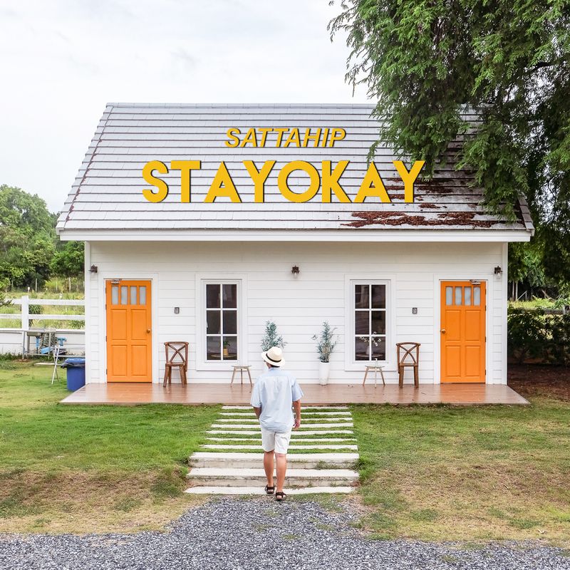 [หนีนายไป Journey] หนีกรุงไปนอนชิลที่ STAYOKAY SATTAHIP 🏠🌳 บ้านพักสุด ...