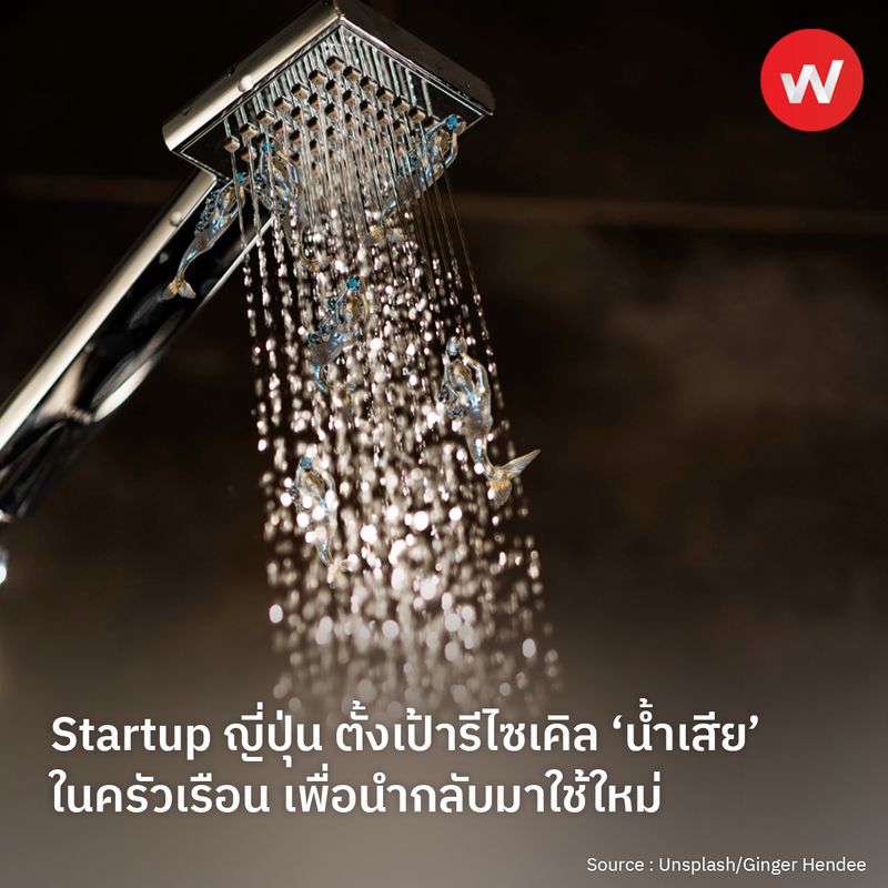 [WABIZ รู้รอบทิศ ธุรกิจญี่ปุ่น] Startup ญี่ปุ่น ตั้งเป้ารีไซเคิล ‘น้ำเสีย’ ในครัวเรือน เพื่อนำ ...
