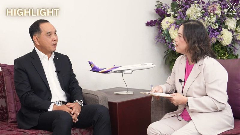 [InfoQuestNews - สำนักข่าวอินโฟเควสท์] INTERVIEW: THAI คืนชีพ! กางโรดแมปรีเทิร์นตลาดหุ้นปลายปี ...