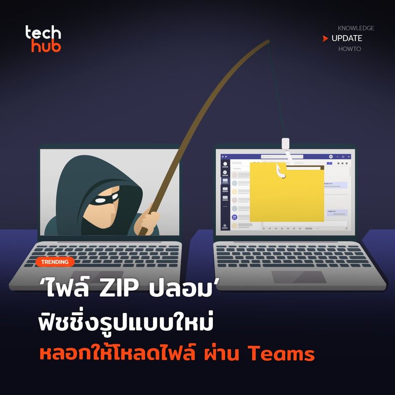 [Techhub] มาใหม่อีกแล้ว แฮกเกอร์โจมตีผู้ใช้ Microsoft Teams โดยใช้เทคนิคฟิชชิ่งใหม่ที่เรียกว่า ...