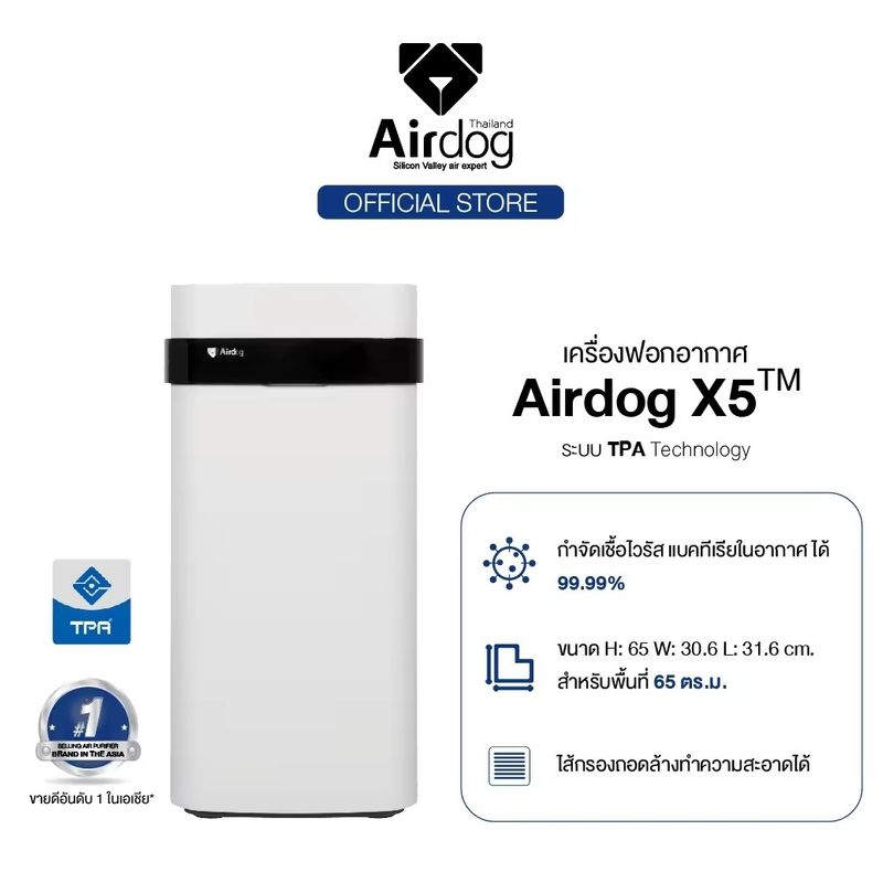 [พิกัดของดีราคาโดน] เครื่องฟอกอากาศ Airdog Air Purifler เครื่องฟอกอากาศ ...