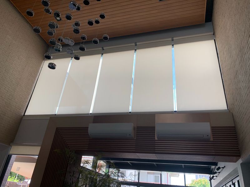 [Sale-Jean Windecor (จีนจุ๋ง มุ้งพับจีบญี่ปุ่น)] ม่านROLLER ป้องกันแสงส่วนเกินในห้อง และอาคาร ...