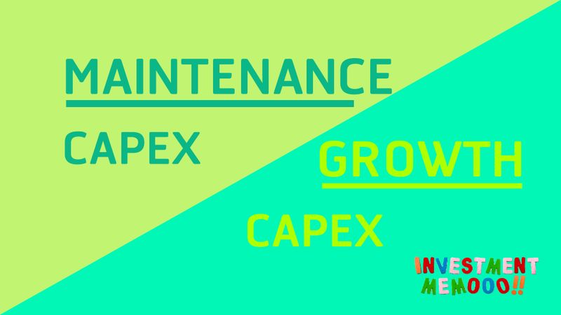 [INVESTMENT Memooo] Ep.3/n: Quality Investing - แยกแยะ Maintenance ...