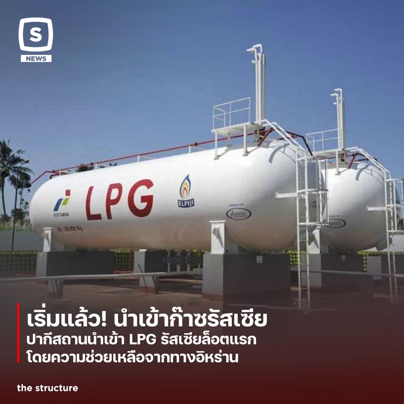 [The Structure] เริ่มแล้ว! นำเข้าก๊าซรัสเซียปากีสถานนำเข้า LPG รัสเซีย ...