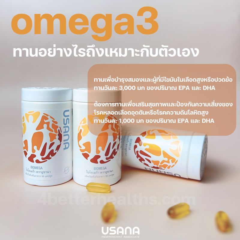 [Usana Independent Associate - ยูซานา] น้ำมันปลาทานอย่างไรให้เหมาะกับ ...