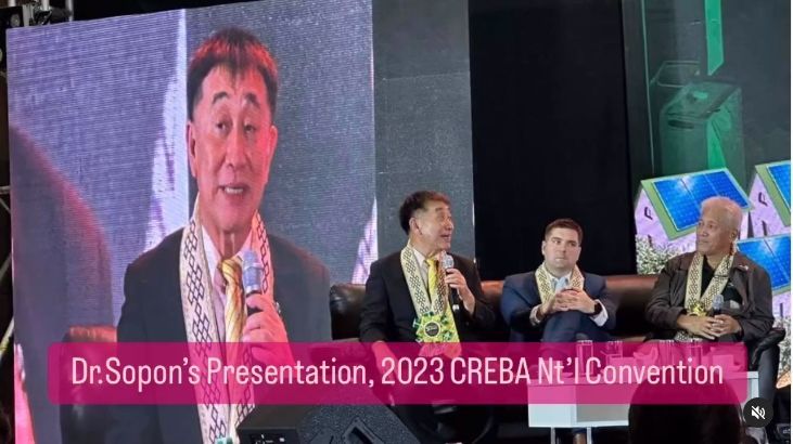 [Dr. Sopon Pornchokchai] Presentation of Dr.Sopon at CREBA Nt’l Convention AREA Press Release No ...