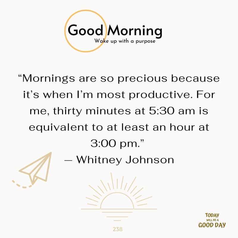 [Good Morning Quotes] ☀️ The selected quote for this morning is.... 📰📖 ...