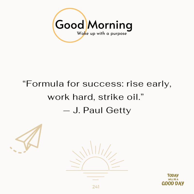 [Good Morning Quotes] ☀️ The selected quote for this morning is.... 📰📖 ...