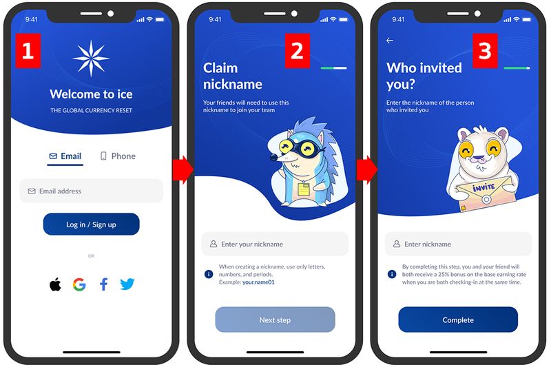 [อู๊ดคับ - OudKub] ลงทะเบียน ice ..ขุดฟรีโดยใช้โทรศัพท์ของคุณ การลงทะเบียน ice Network