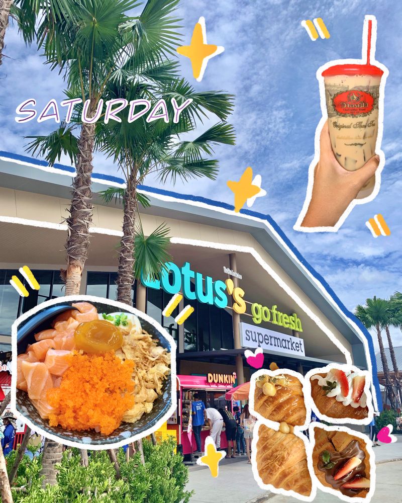 [รีวิวตัวบอ] Saturday at lotus's go fresh supermarket in village hubs 💖 ...