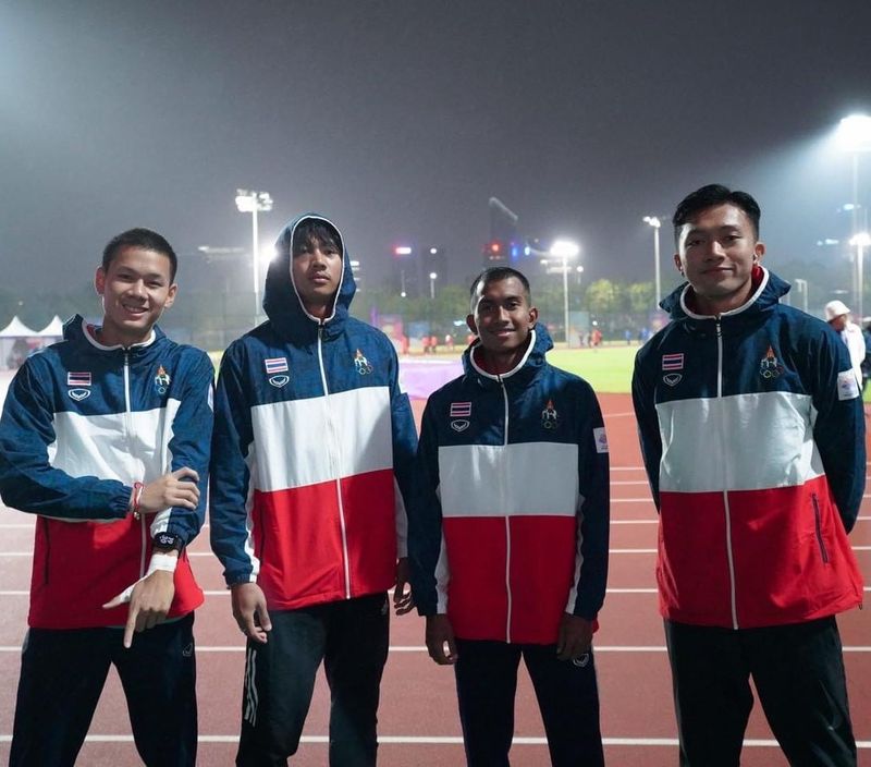 [วิ่งไปเรื่อย | Keep running] 4x100 เมตรชาย คว้าอันดับ 4 เอเชียนเกมส์ เมื่อสักครู่ทีมวิ่งพลัด ...