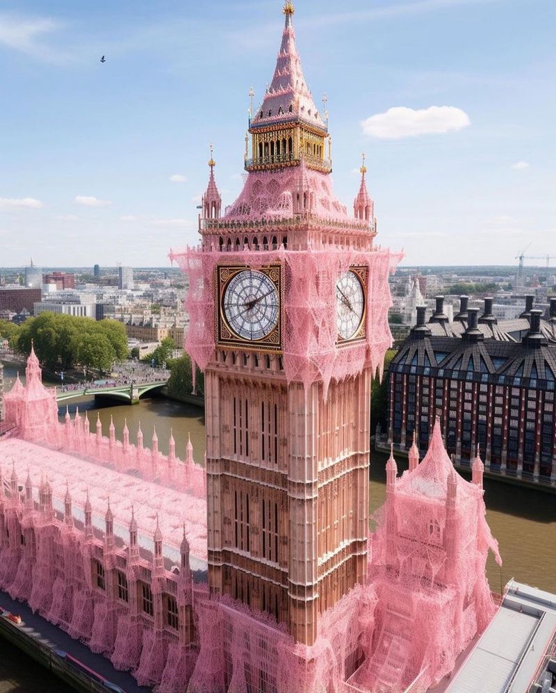 [เที่ยวอังกฤษไปตามอารมณ์] London is Pink🩷 โอ้เธอหวานเจี๊ยบ….🩷 ศิลปินใช้ ...