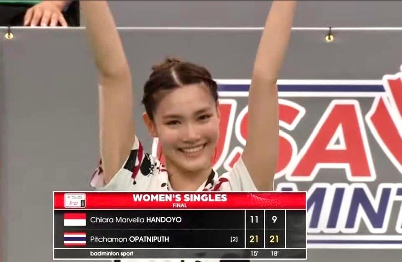 [Sorrasin ] "น้องพิงค์" พิชฌามลณ์ แบดสาววัย 16 คว้าแชมป์เยาวชนโลก 2023 BWF World Junior ...