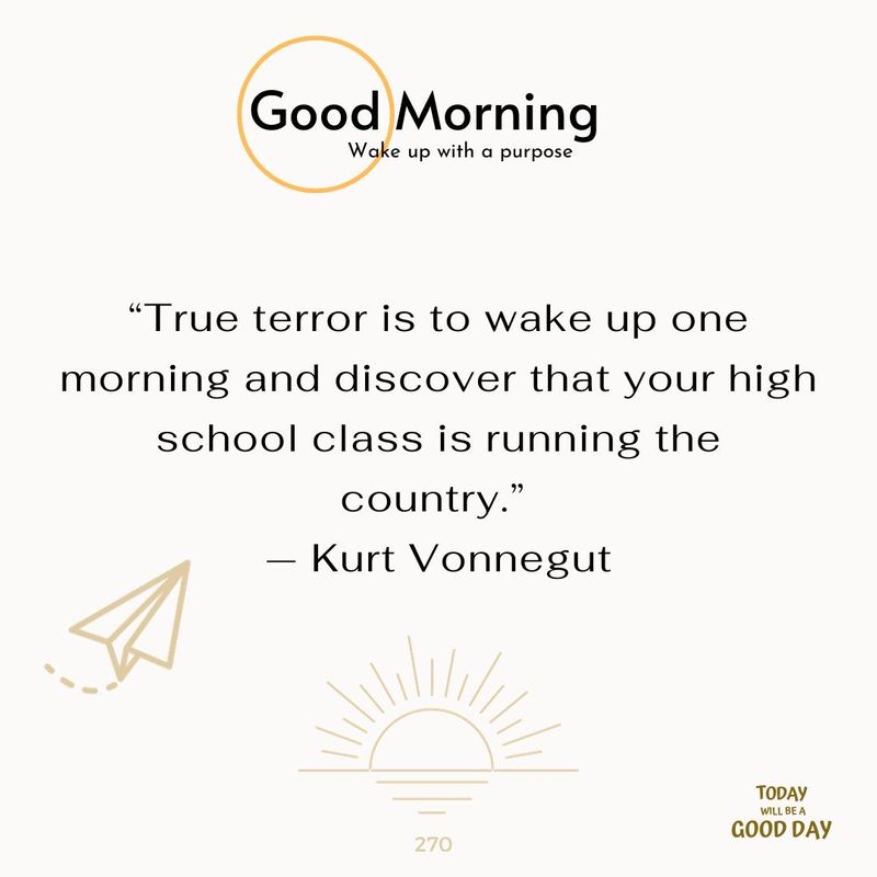 [Good Morning Quotes] ☀️ The selected quote for this morning is.... 📰📖 ...