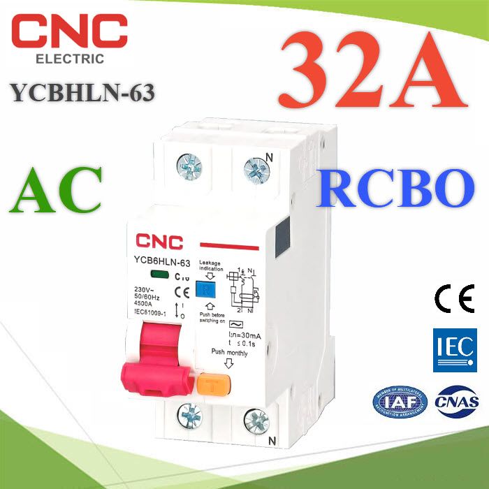 [Solar-Thailand] สินค้า กลุ่มเบรกเกอร์ กันดูด Breaker RCBO RCCB 32A ...