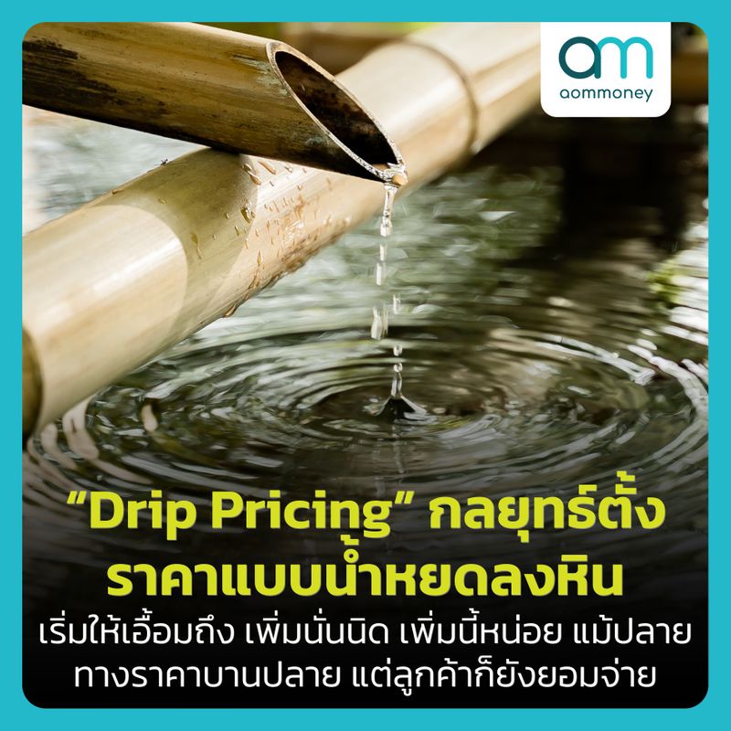 [aomMONEY] "Dip Pricing" กลยุทธ์ตั้งราคาแบบน้ำหยดลงหิน เริ่มให้เอื้อมถึง เพิ่มนั่นนิด เพิ่มนี้ ...