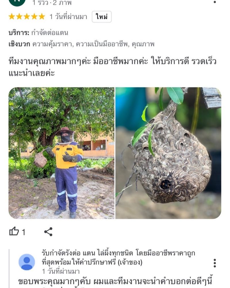 [VKM4.0-รับกำจัดต่อแตนผึ้ง สนใจโทร.080-2982102] 🙏🙏🙏ขอบพระคุณ ผู้มี ...