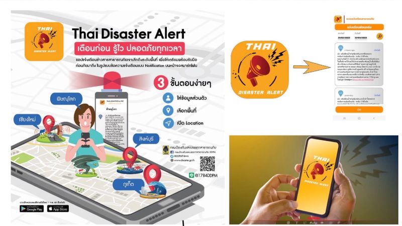 [สองข้างทาง] Thai Disaster Alert • การแจ้งเตือนภัยล่วงหน้า หรือ Early Warning เป็นขั้นตอนการ ...