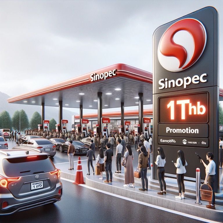 [หมอง่วงลงทุน 2019] 🔥🔥 พลิกโฉม! Sinopec จับมือ Susco เปิดปั้มใหม่ที่รัชดา ลดราคาน้ำมันลิตรละ 1 ...