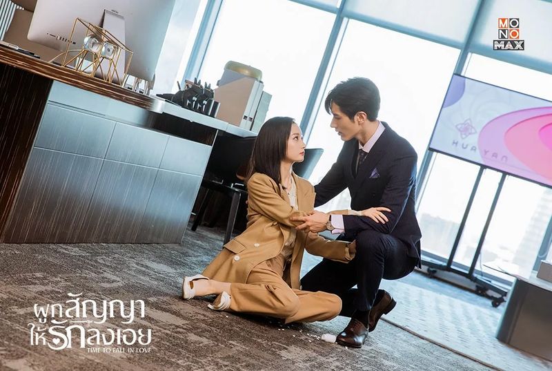 [รีวิวทุกสรรพสิ่งในMonoMax] รีวิวซีรีส์จีน ผูกสัญญาให้รักลงเอย Time To Fall In Love ซีรีส์ชวนฝัน ...